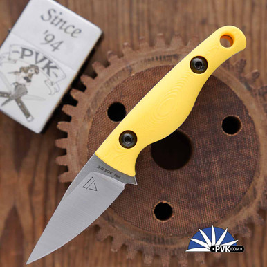 Creely Blades Minnow, Magnacut Clip Point Blade, Yellow 3D Printed ...