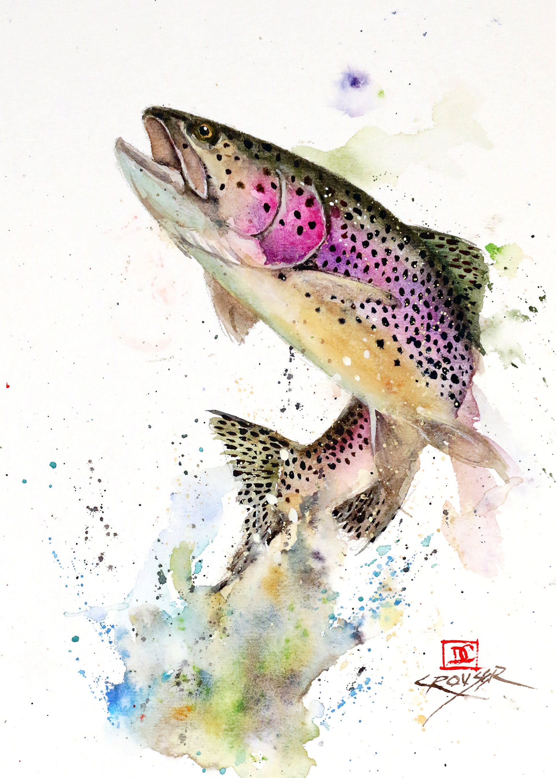 Dean Crouser Watercolor Paintings