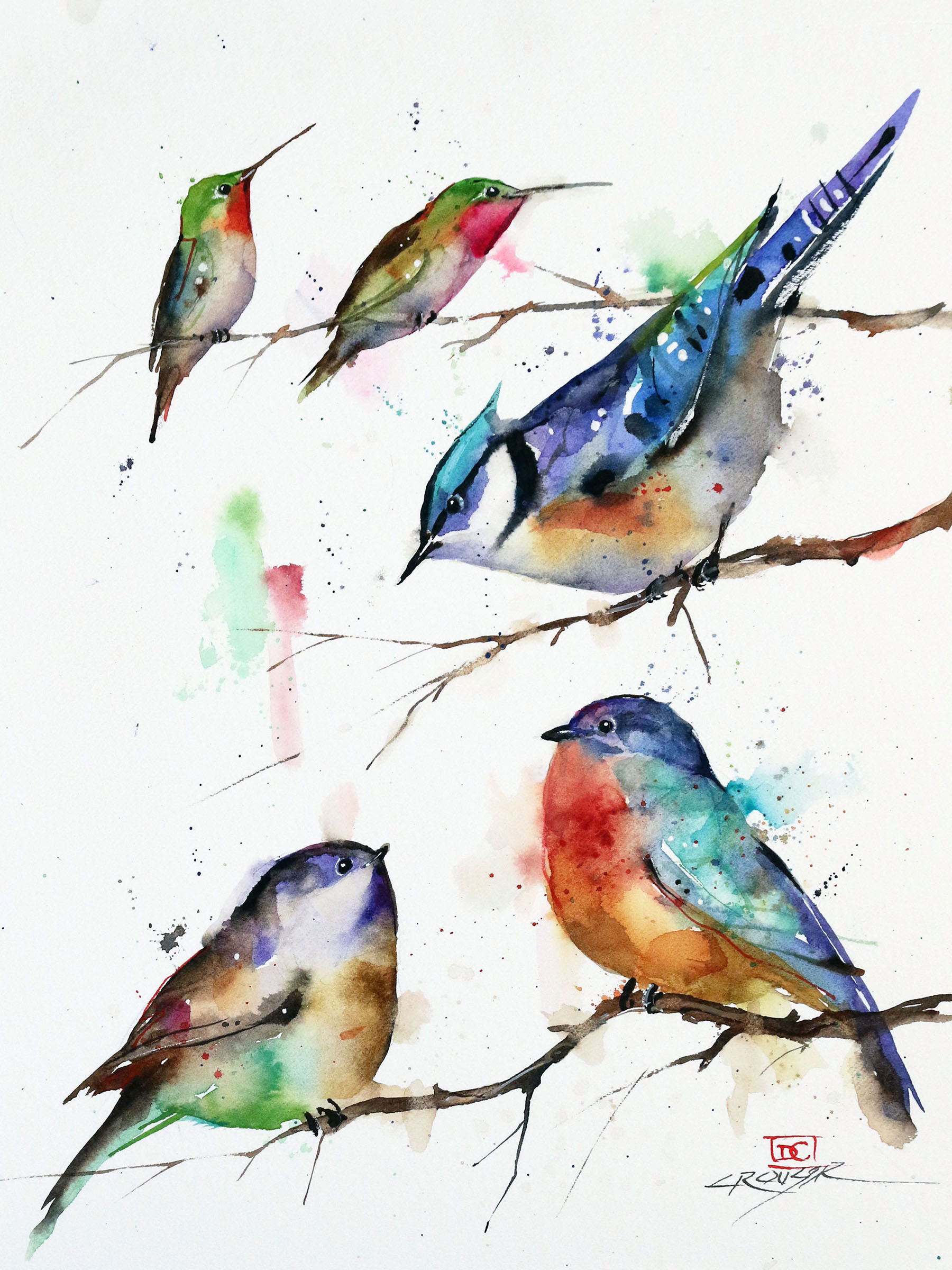 Dean's Art - Birds - Songbirds - Page 1 - The Art of Dean Crouser