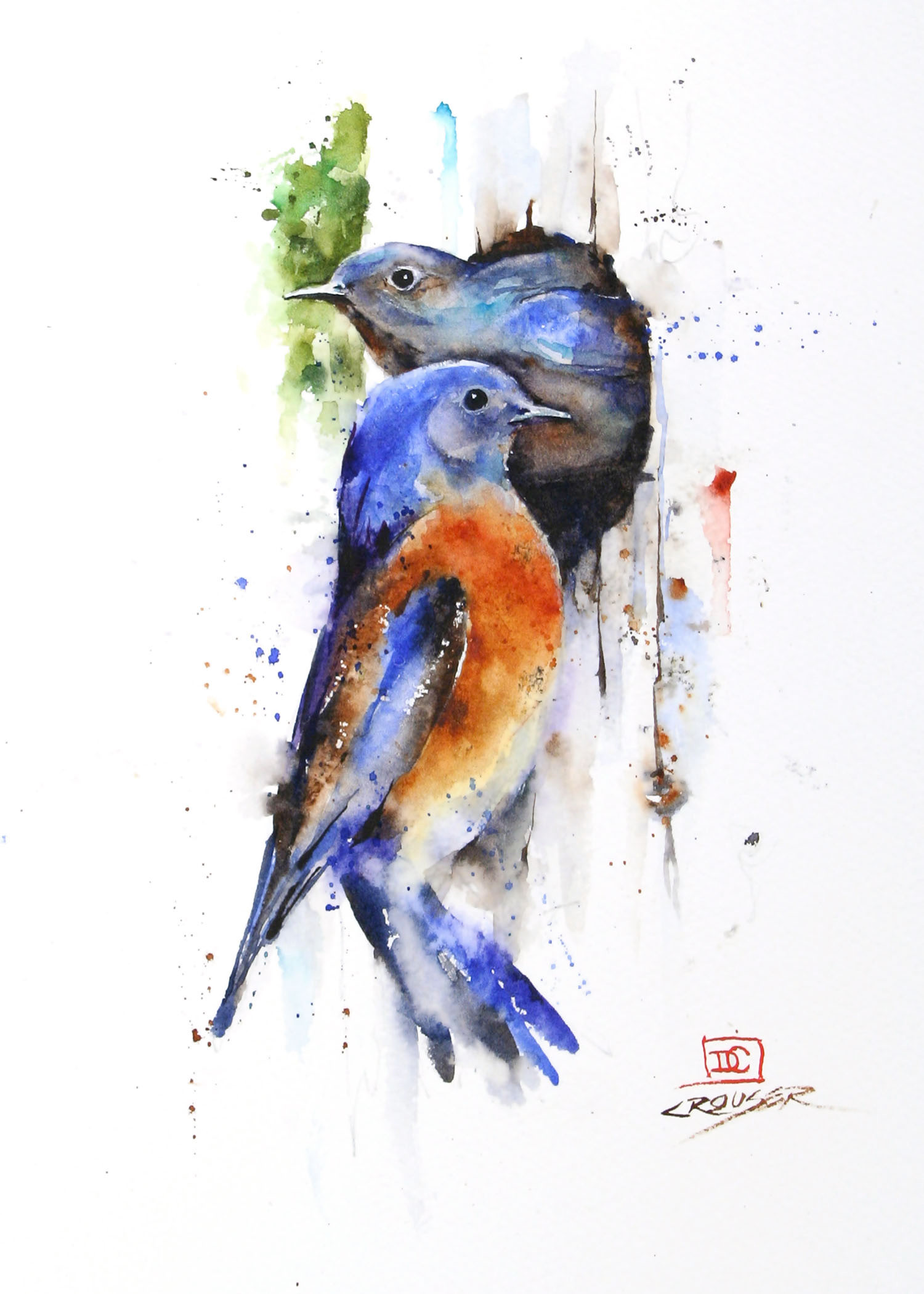 Dean Crouser Watercolor Paintings