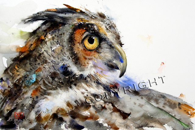 Dean's Art - Birds - Owls - The Art of Dean Crouser