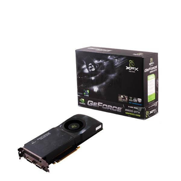 PV-T98W-YDBF XFX GeForce 9800 GTX+ Black Edition 512MB DDR3 Video ...