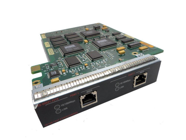WS-U5531-FETX-RF Cisco Catalyst 5000 Dual-Ports 10/100BaseTX Uplink Mo
