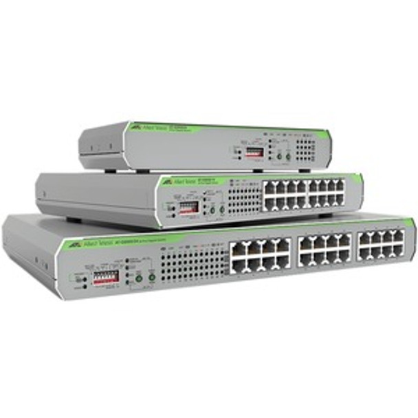 AT-GS920/8PS-10 Allied Telesis 8-port 10/100/1000T POE+ Unmanaged Swit