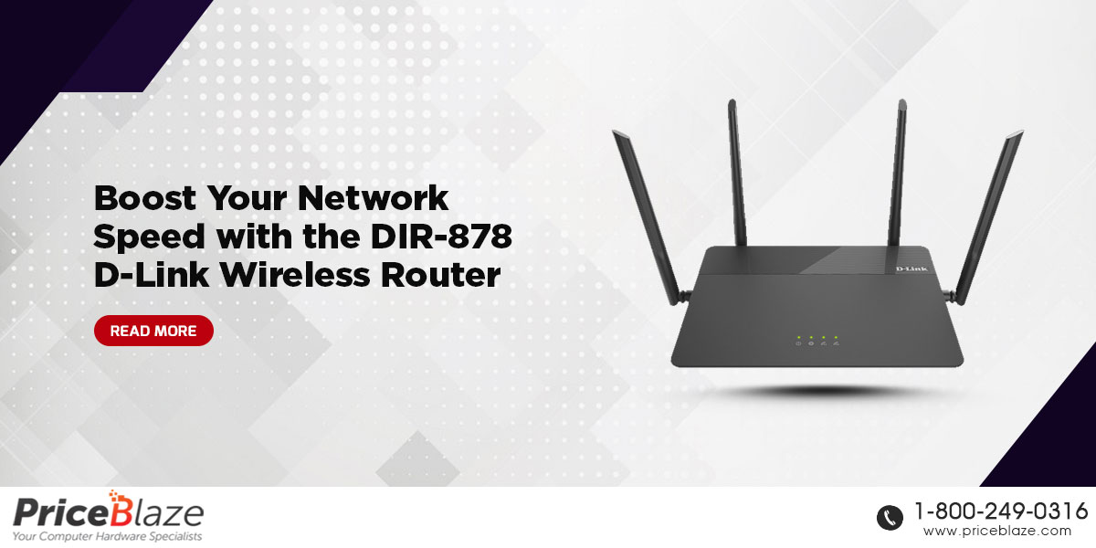 Boost Your Network Speed with the DIR-878 D-Link Wireless Router - PriceBlaze.com