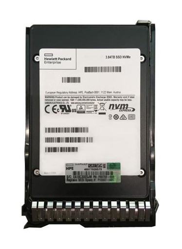 HPE 3.84TB PCI Express Gen4 NVMe Read Intensive U.3 2.5-inch Internal ...