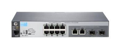 HP 2530 Series 2530-8G 8 x Ports 10/100/1000Base-T + 2 Dual Personality ...