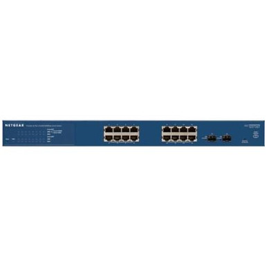 GS716T-300NAS NetGear ProSafe 16-Ports RJ-45 10/100/1000Mbps 1000Base-T ...