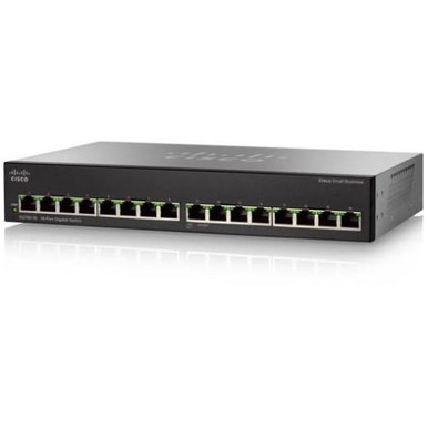 SG100-16-NA-RF Cisco SG100-16 16-Ports Gigabit Switch (Refurbished)