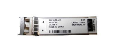 SFP-0C3-MM Cisco 155Mbps OC-3/STM-1 Multi-mode Fiber 2km 1310nm Duplex