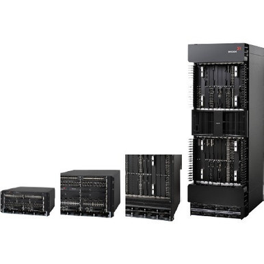 BR-MLXE-16-MR2-M-DC Brocade MLXe-16 Router Chassis 16 Slots 100 Gigabi