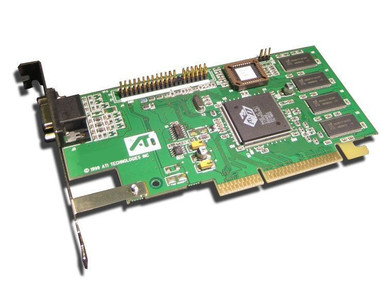 102483030 ATI Rage 4MB VGA Output AGP Video Graphics Card