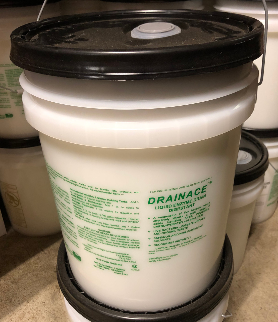 DCT BIO DRAIN ENZYME XL (5gal) - Economy Paper and Restaurant Supply, Co