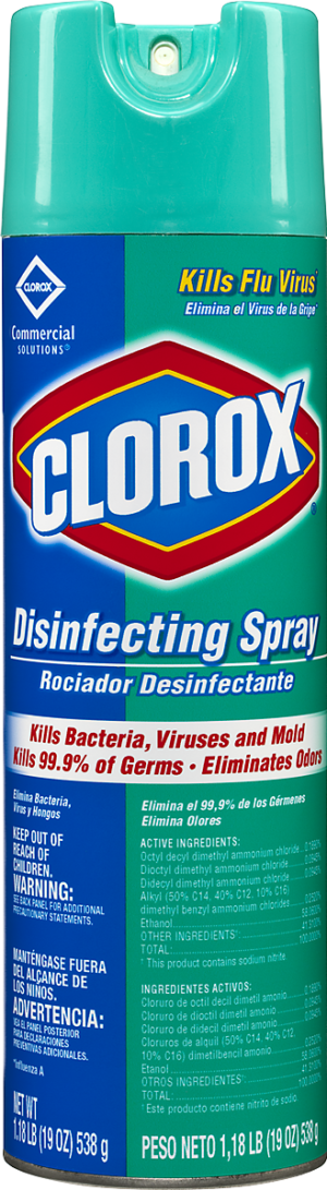 Clorox® Disinfecting Spray (12/19oz)