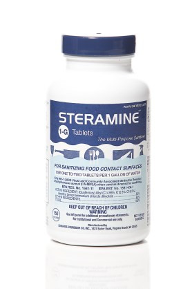 Steramine Sanitizer Tablets (6/150)