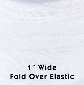 Fold Over Elastic - 1" Wide - The Sewing Place