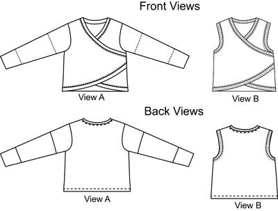 Crossover Top - Great Copy Patterns - The Sewing Place