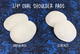 Angel Wing - Shoulder Pads - Uncovered - Small - The Sewing Place