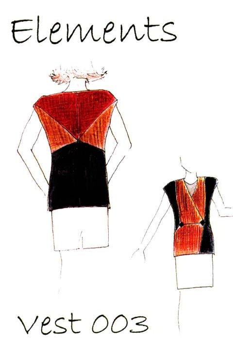 Vest 003 Pattern - Elements - The Sewing Place