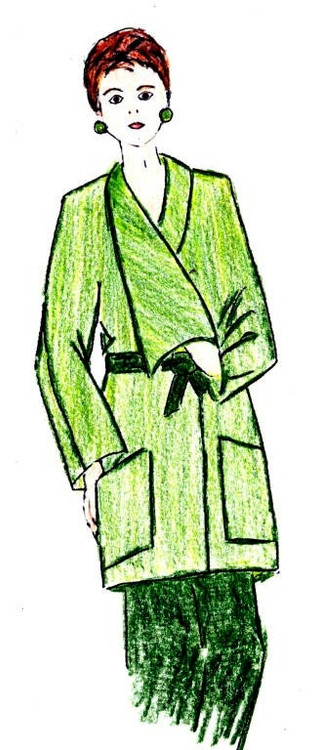 Coat 013 Pattern - Elements - The Sewing Place