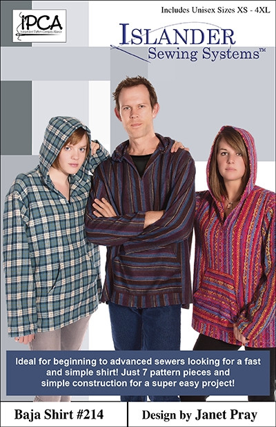 Baja Shirt - Islander Sewing Systems - The Sewing Place