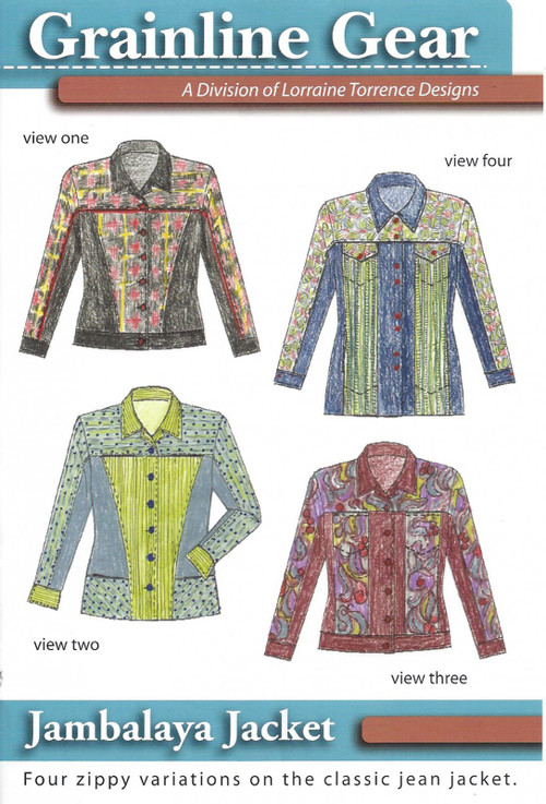 Jambalaya Jacket - Lorraine Torrence/Grainline Gear - The Sewing Place