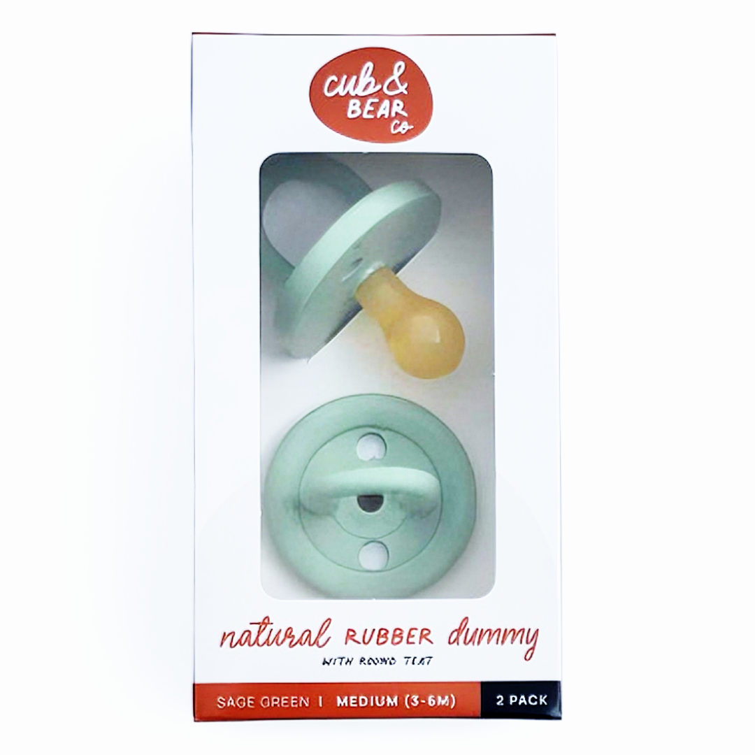 Natural Rubber Dummy - Sage Green