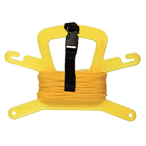 Plastic Line Holder with 100FT. Poly (Yellow) Line & Quick Release - JC ...