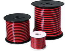 Power Cable, Red/Black Zip Cord - Impulse Electronics