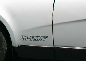 76-81 Triumph TR7 OEM Sprint Fender or Rear Trunk Lid Boot Decal 16V 2 ...