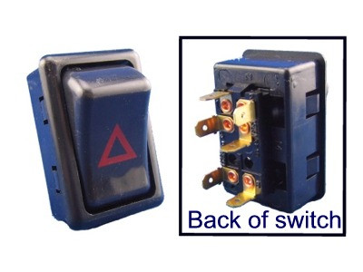 Hazard Switch Rocker Style