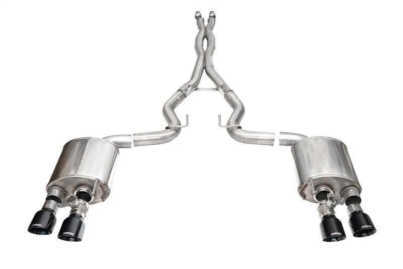 Corsa 24+ Ford Mustang Dark Horse 5.0L 3in Dual Rear Cat-Back w/Twin 4 ...