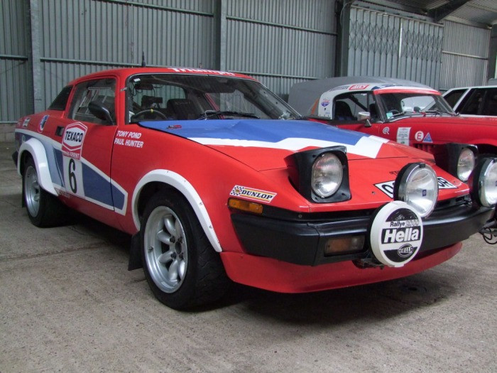 Triumph TR7 & TR8 fender flare kit. Rally style!