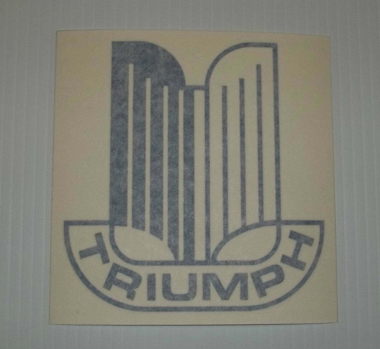 TRIUMPH Logo Badge Decal Sticker TR6 TR7 TR8 Spitfire Dolomite Stag Sprint