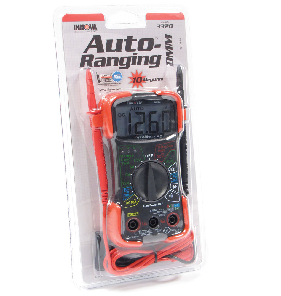 Auto-Ranging Digital Multimeter By Innova (D3320)