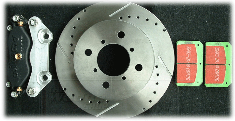 TWS GM Front & Rear Disc Brake Conversion - TR7 TR8