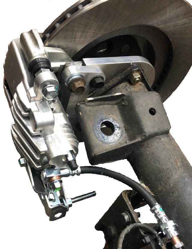 TWS GM Rear Disc Brake Conversion - TR7 TR8