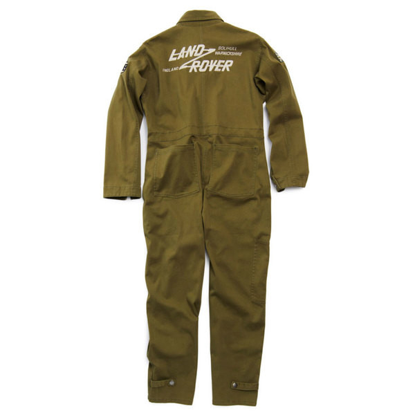 Land Rover Heritage Collection Mechanic-Style Coverall ,LRHC115,olive