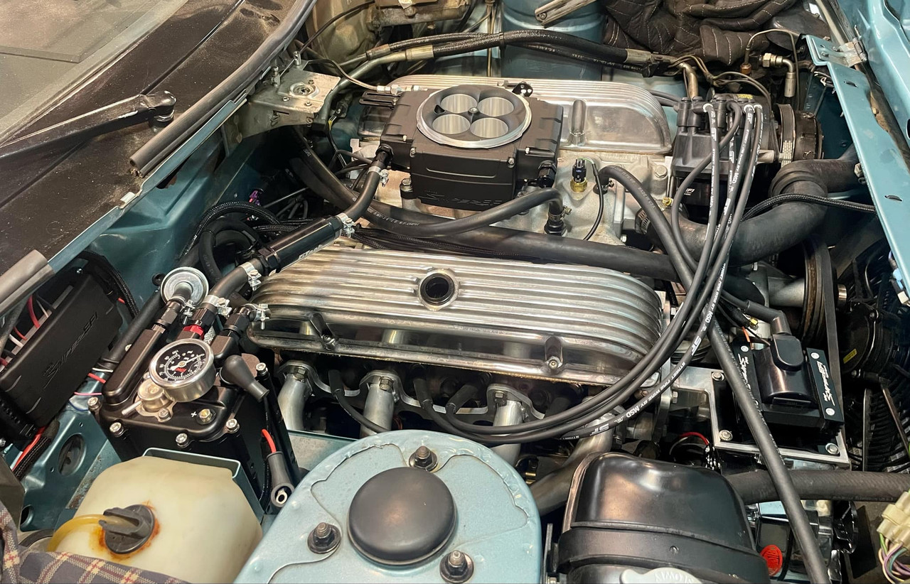 TWS Four Barrel Conversion Kit - Rover V8