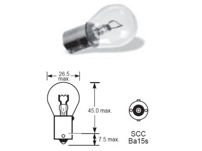 Bulb LLB382 Single Filament 21w