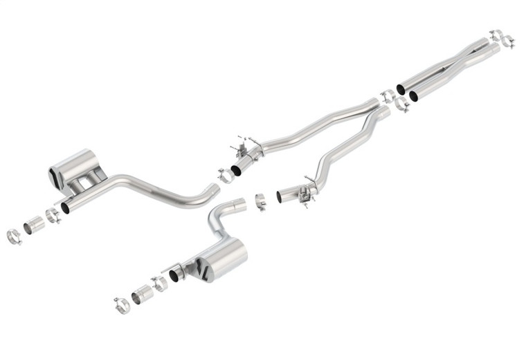 Borla 2015 Dodge Charger Hellcat 6.2L V8 ATAK Catback Exhaust w/ Valves ...