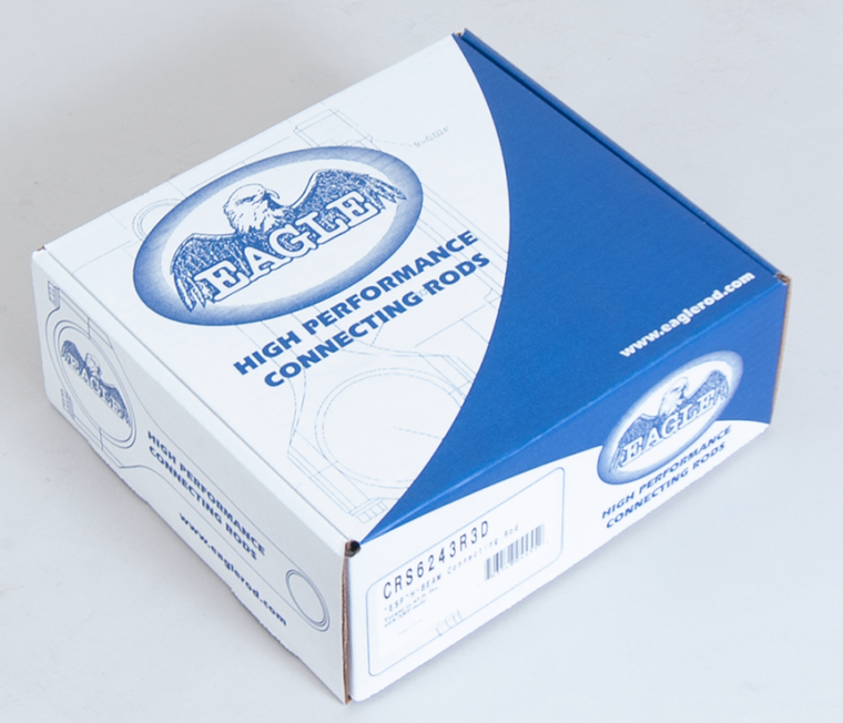 Eagle Chrysler 5.7/6.1L Hemi 6.243in 4340 H-Beam Connecting Rods w ...