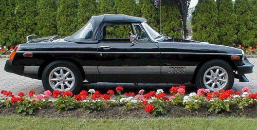 1979-1980 MG MGB OEM Limited Edition Lower Side Body Stripe Kit