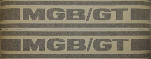 1966-1974 MG MGB GT Triple Lower Rocker Side Body Stripe Kit V8 MGB/GT