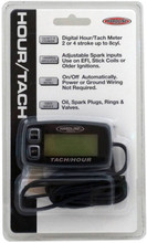 Hardline Hour Tachometer Meter Up To 8 Cylinders - HR-8062-2 - TWS Motors