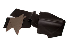 B Post Gusset - Pair - Black ,621881