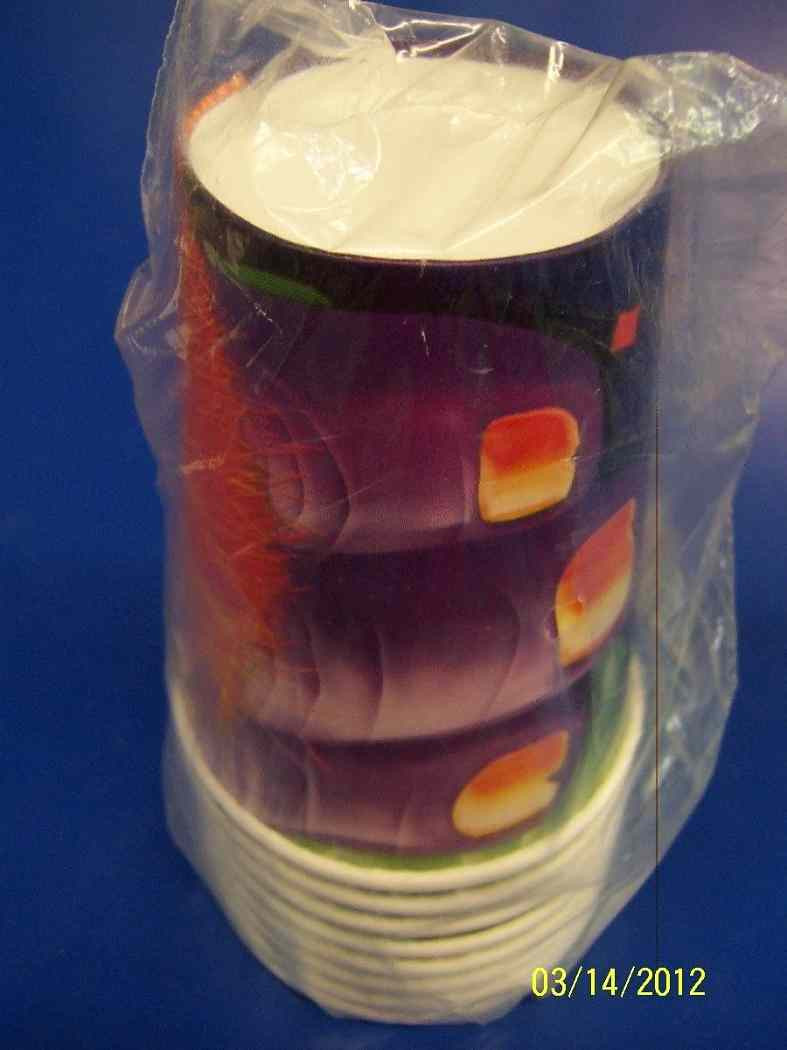 Monster Party Birthday Party 9 oz. Paper Cups - Parties Plus