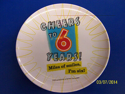 Cheers to 6 Years Kids 6th Birthday Party Favor Gift Tray Melamine ...
