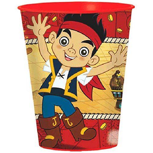 Jake and the Never Land Pirates Kids Birthday Party Favor 16 oz ...