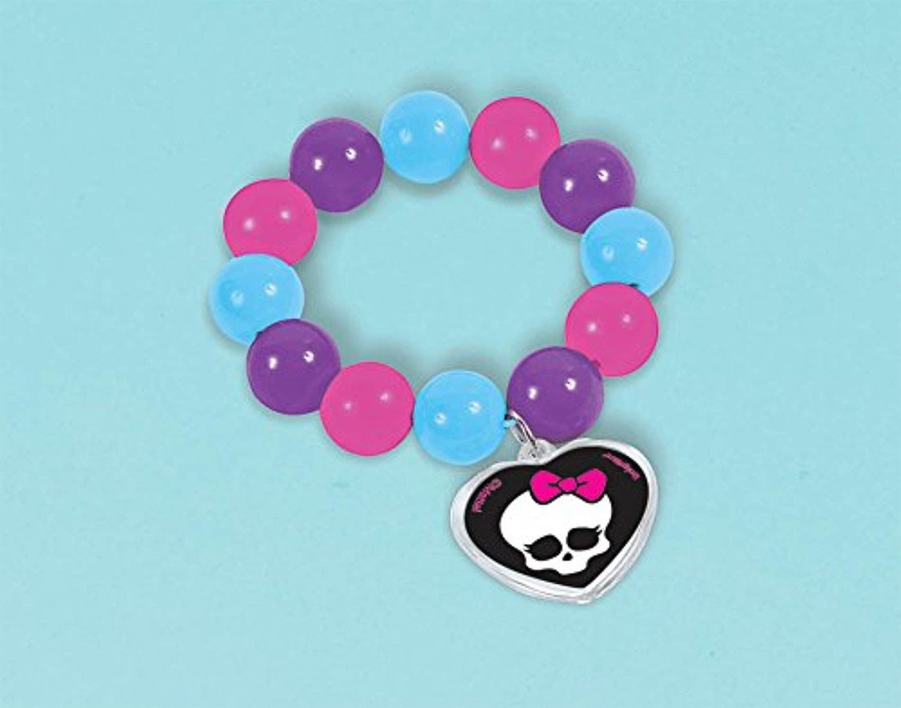 Monster High Mattel Doll Girls Kids Birthday Party Favor Plastic Bead ...